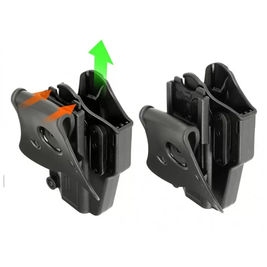 Quick Release Adapter for Amomax Holsters and Pouches