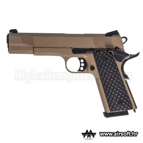 GBB 1911 MEU Raven full metal TAN